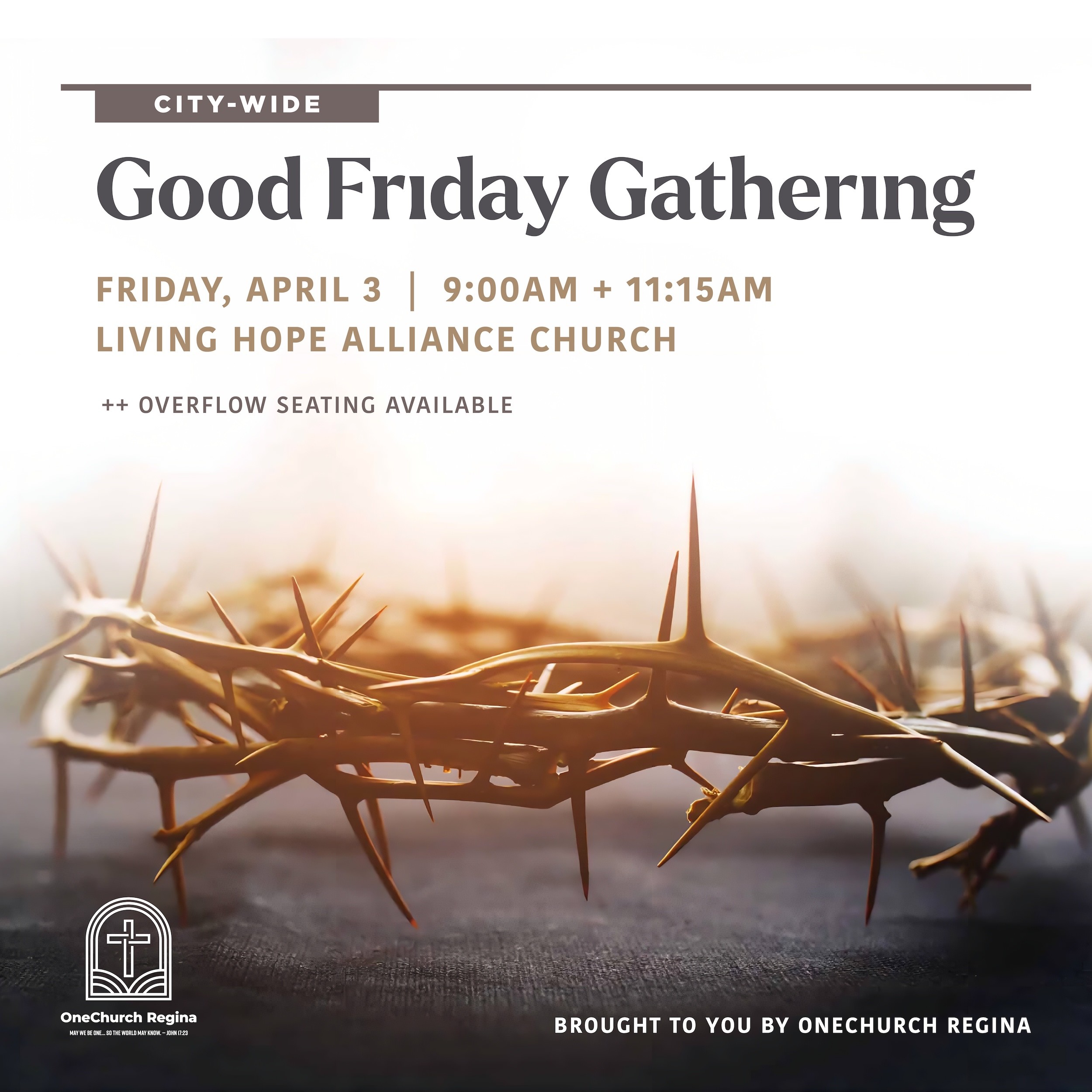 City-Wide Good Friday Services 2026 – Community Link Regina